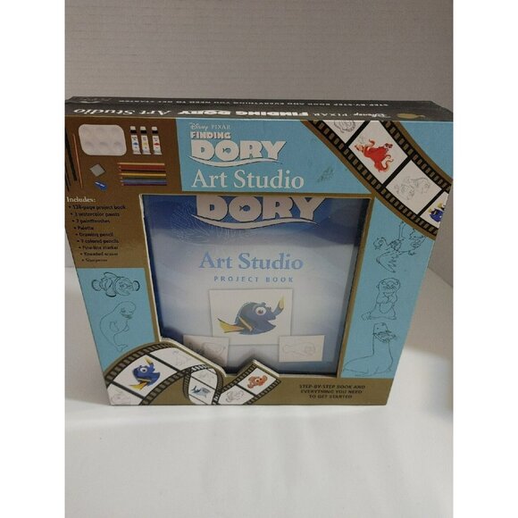 Disney | Toys | Disneypixar Finding Dory Art Studio Project Book The ...